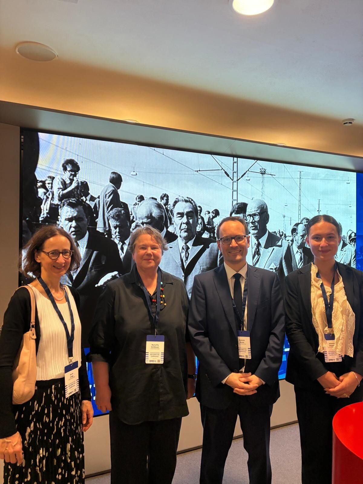Liechtenstein at conference on the 50th anniversary of the Helsinki ...